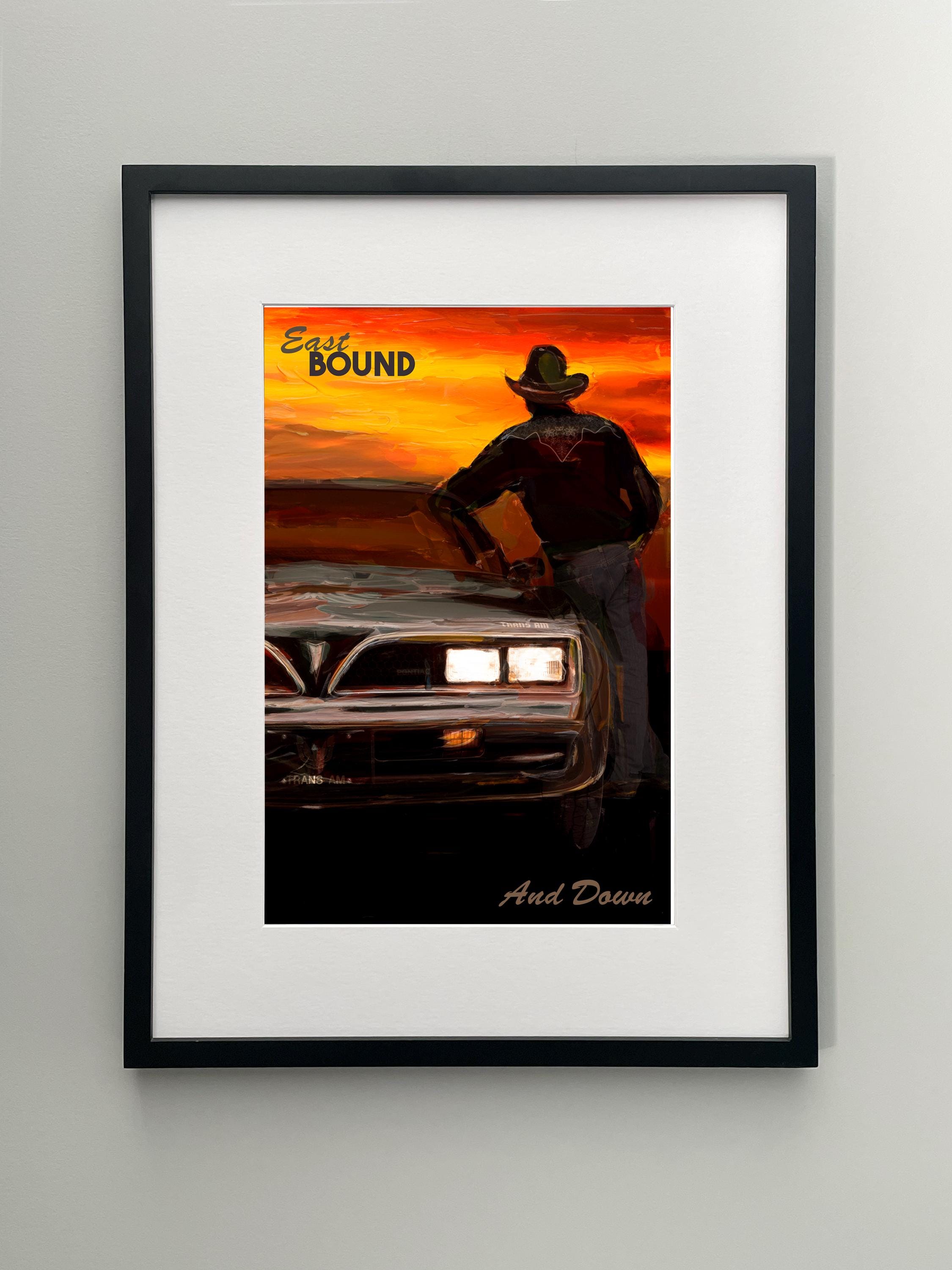 Smokey and the Bandit Art Illustration Print - Etsy