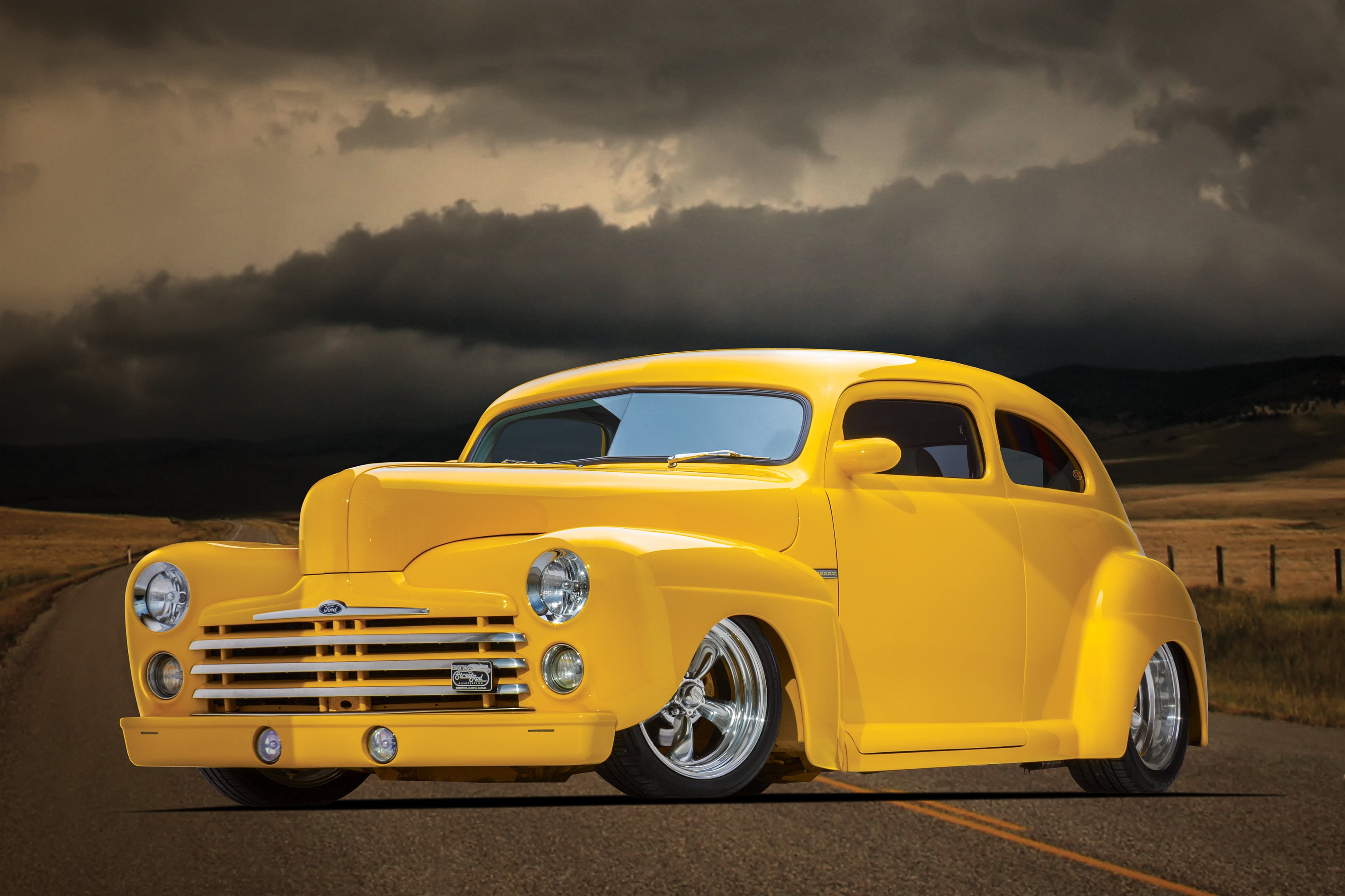 1947 Custom Ford Tudor - Art Print - Etsy