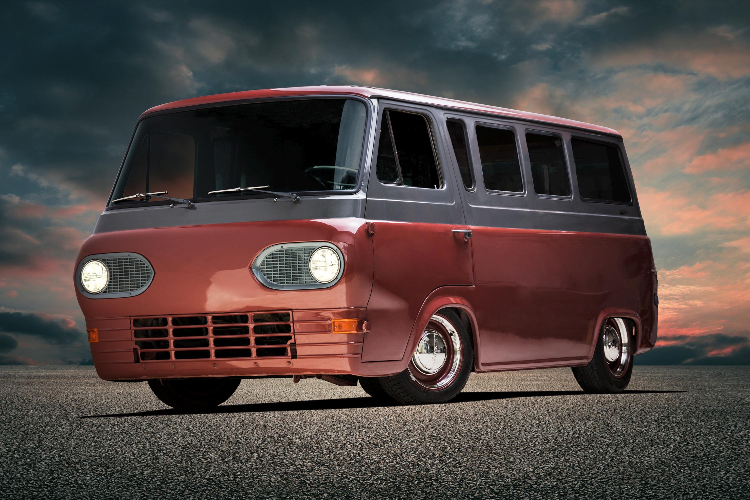 1963 Ford Falcon Van - Art Print - Etsy