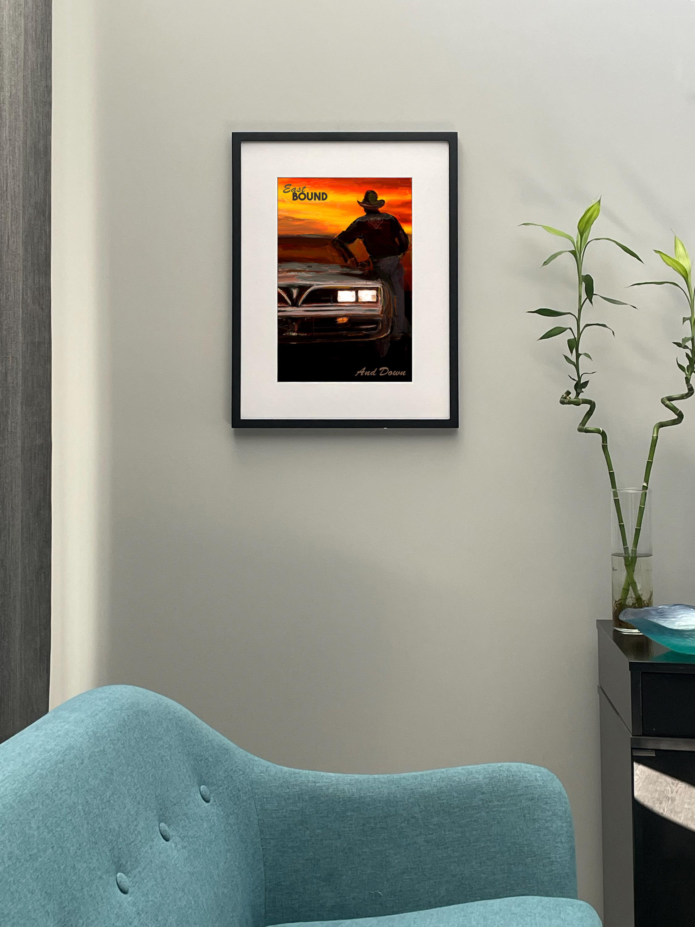 Smokey and the Bandit Art Illustration Print - Etsy