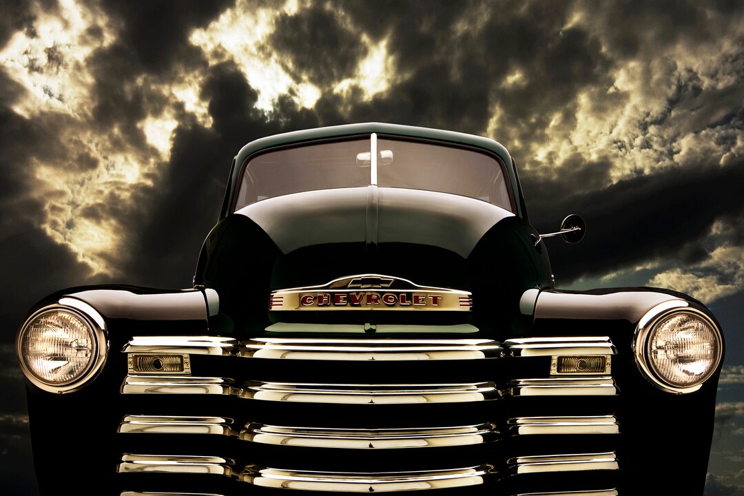 1952 Chevrolet Pickup Truck - Art Print - Etsy