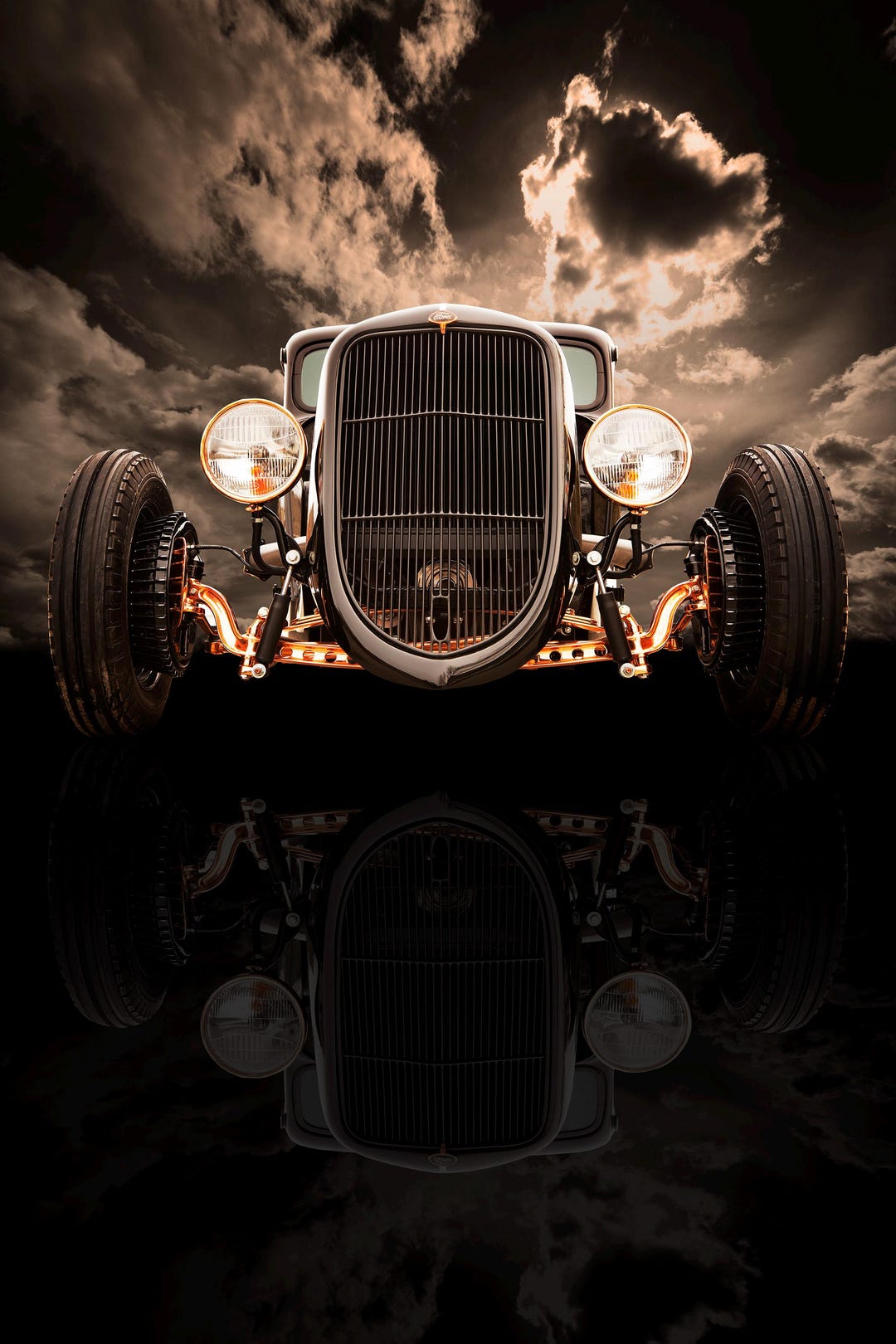 1936 Ford Hot Rod - Art Print - Etsy