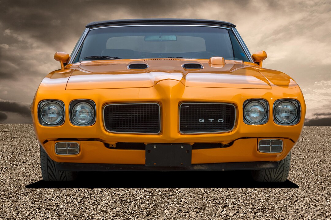 Pontiac GTO - Art Print - Etsy