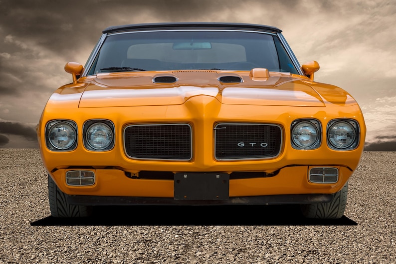 Pontiac GTO - Art Print - Etsy