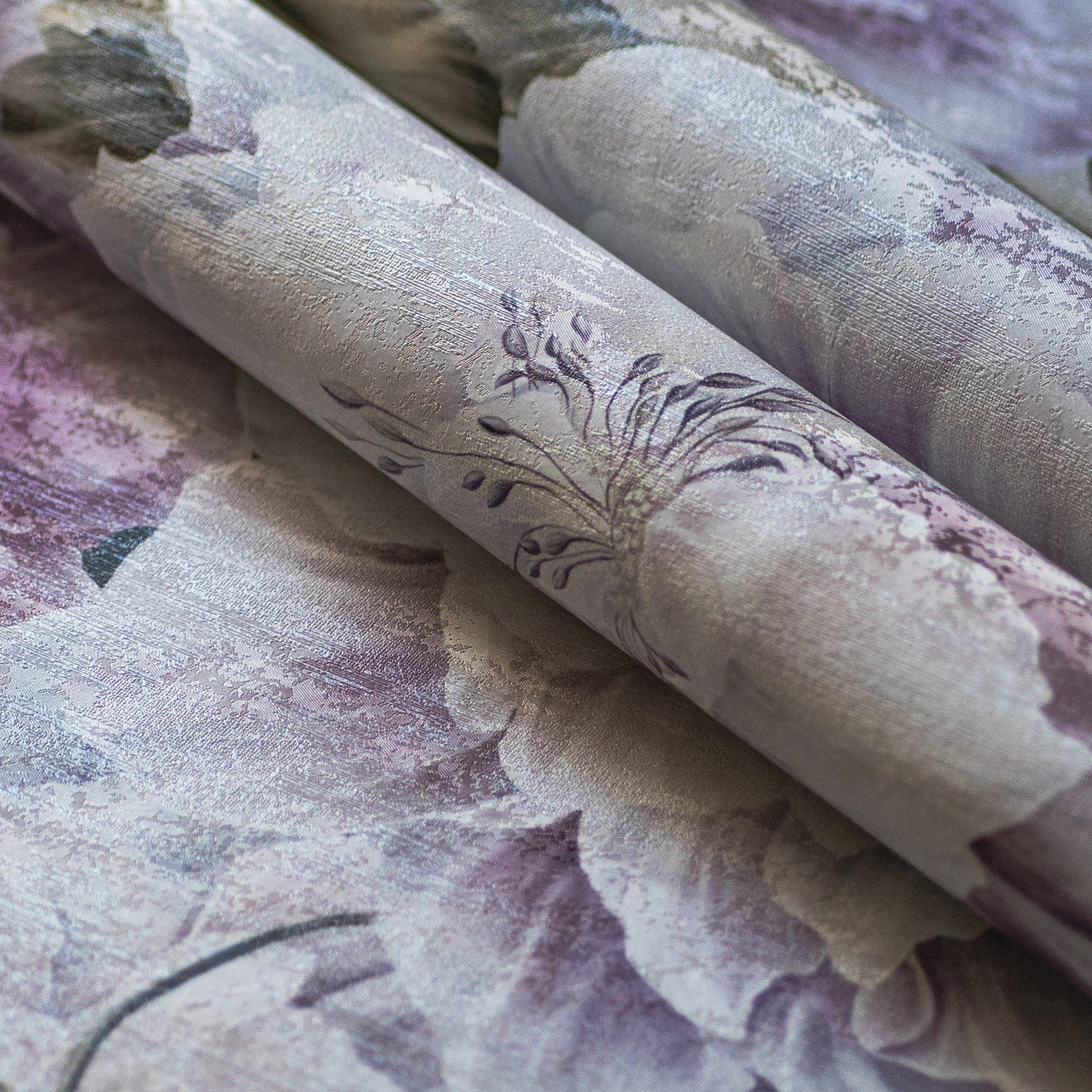 ALAVEN / Floral Wallpaper, Blossom Flower Wall Mural, Botanical Pattern ...