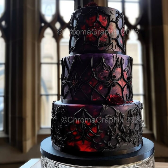 Gothic Wedding Cakes Ideas TEN Pack Wedding Cake Mockups Artistic ...