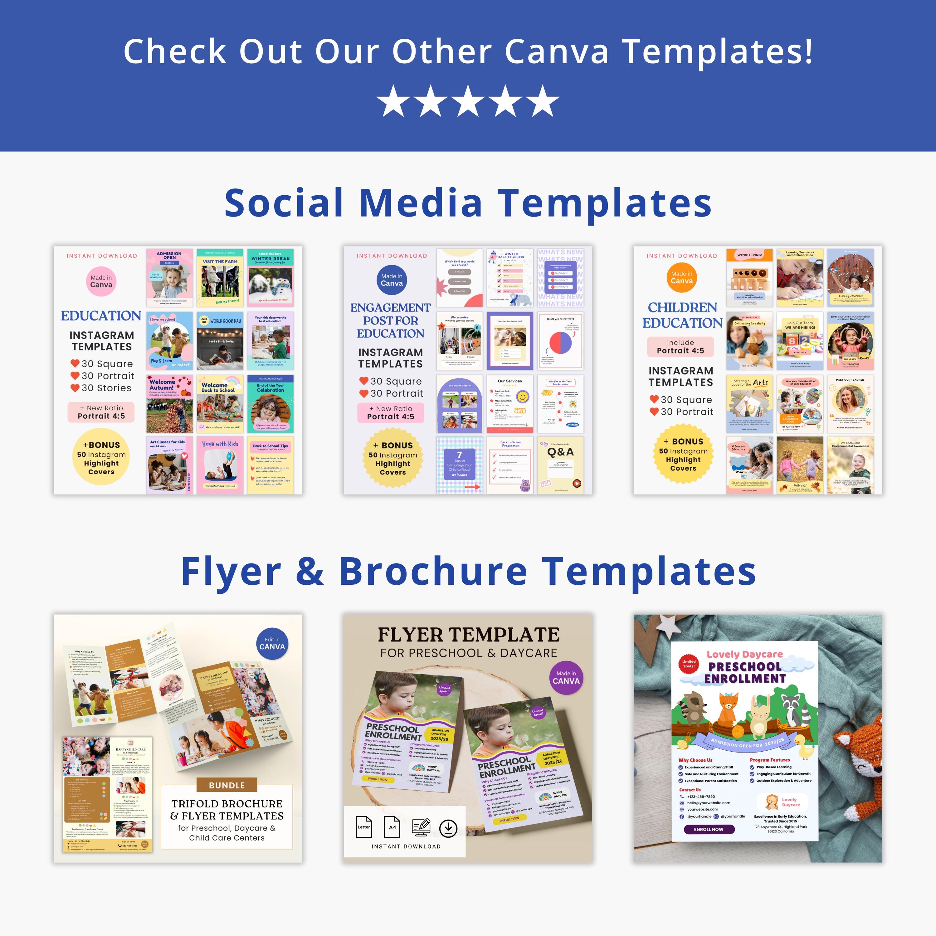 Website for School Academy Canva Website Template Private Teacher Tutor ...