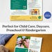 Child Care Flyer Template Daycare Leaflet Childcare Preschool Pamphlet ...
