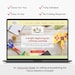 Website Template for Kindergarten Canva Template Website School Tuition ...