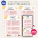 Editable Childcare Parent Handbook Template Canva Daycare Welcome ...