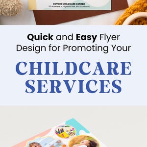 Editable Flyer for Childcare Services Flyer Template Canva Babysitting ...