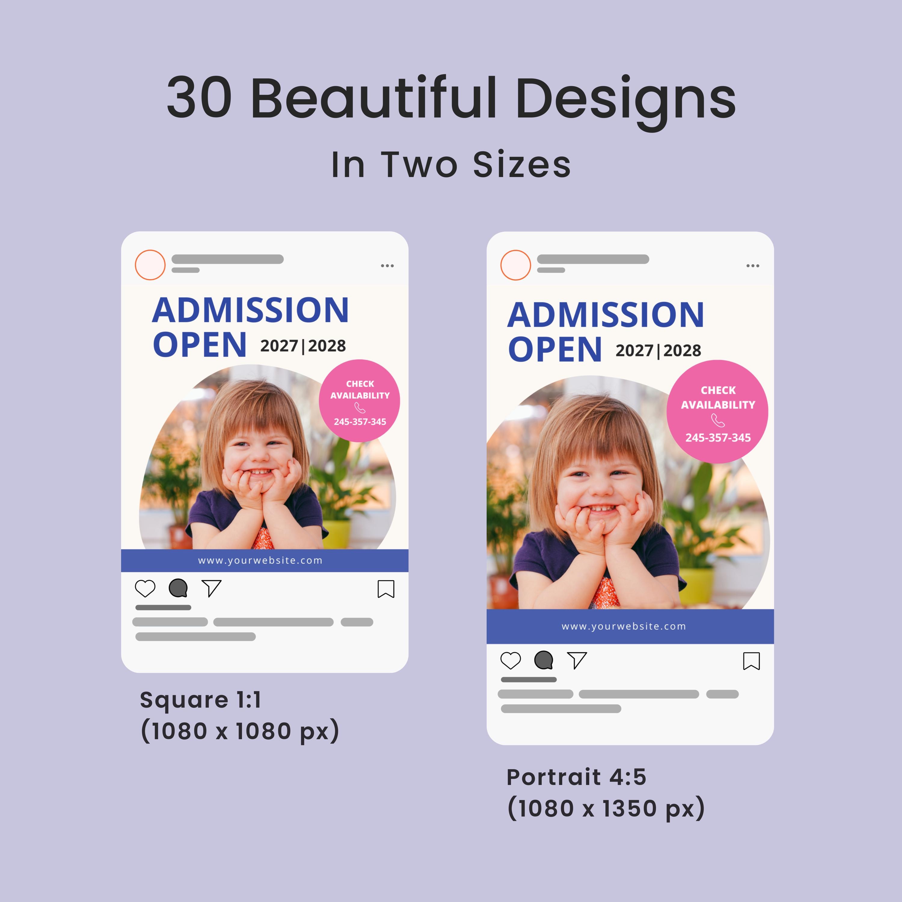 Early Education Instagram New Size Template Childcare Instagram Canva ...
