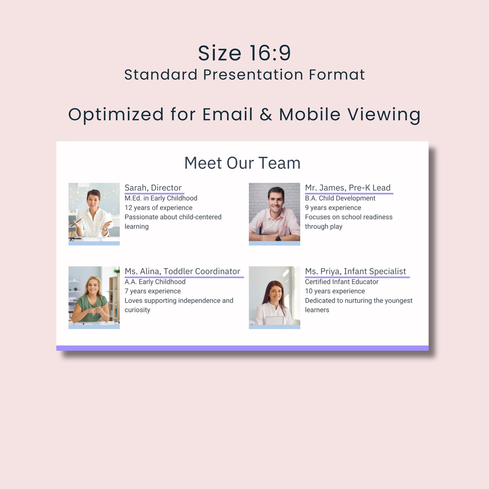 Preschool Presentation Template Canva Childcare Info Pack Editable ...