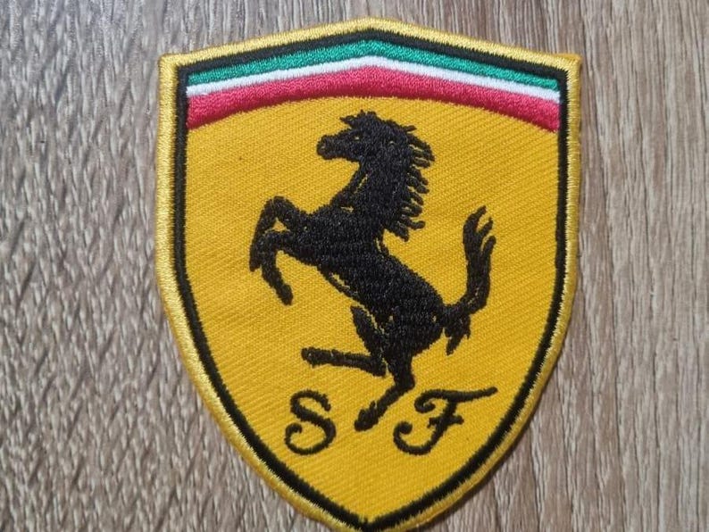 Ferrari Racing Team 4-inch Embroidered Motorsport Patch – Perfect For ...