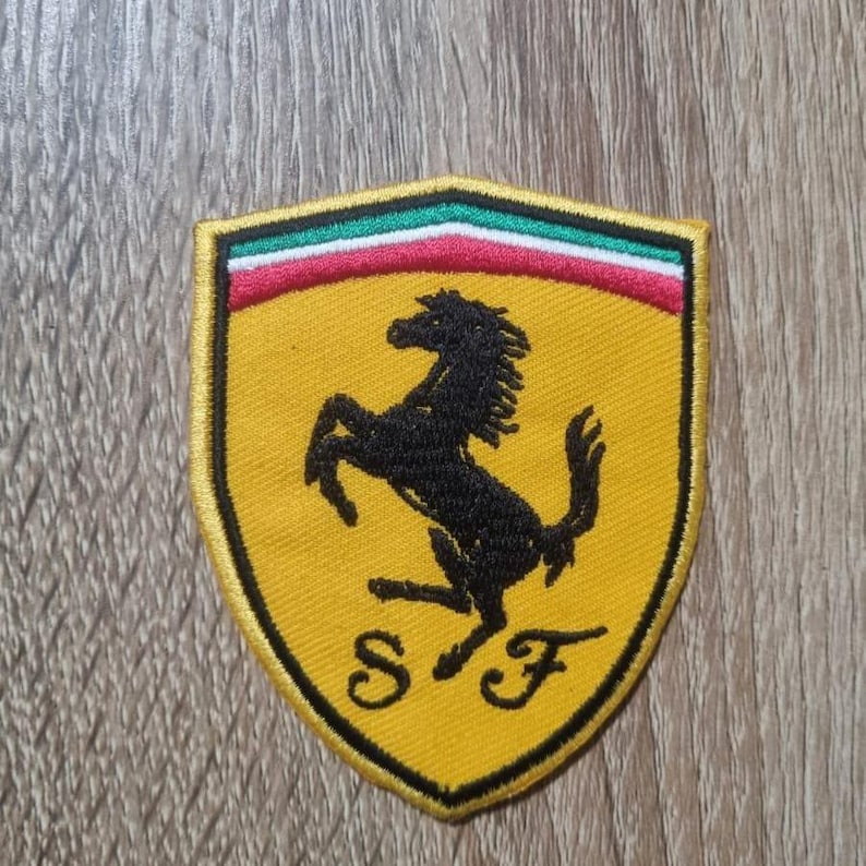 Ferrari Racing Team 4-inch Embroidered Motorsport Patch – Perfect For ...