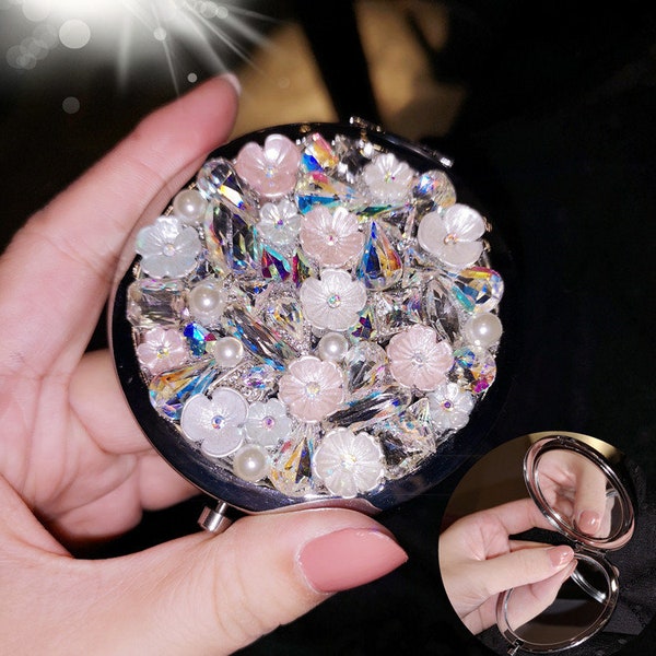 Bling Compact Mirror - Etsy