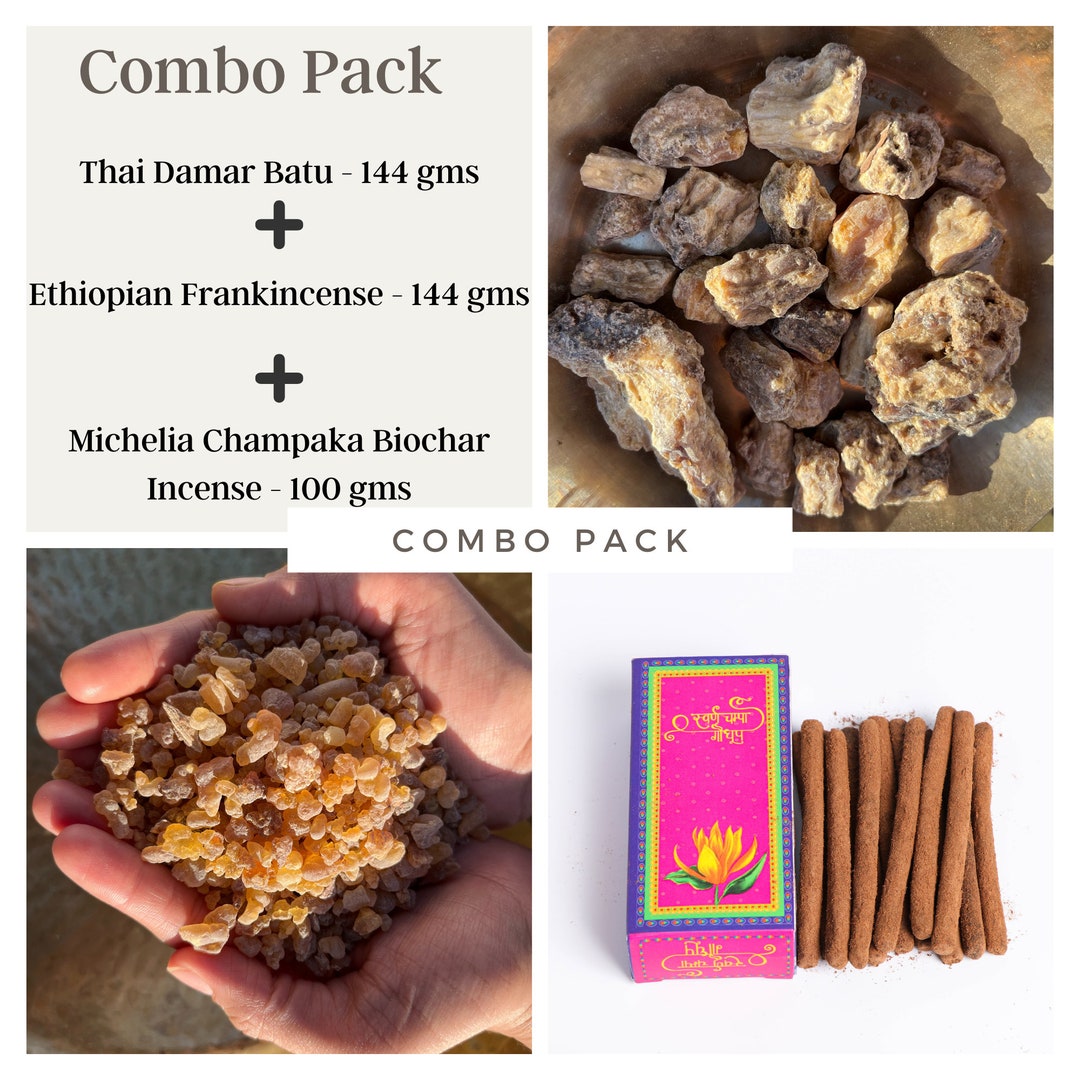 144 Gms Ethiopian Frankincense 144 Gms A Grade Thai Damar Batu 100 Gms ...