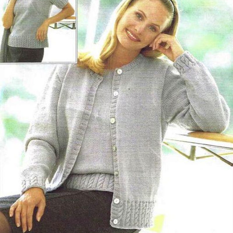 Twin Set Pattern - Etsy