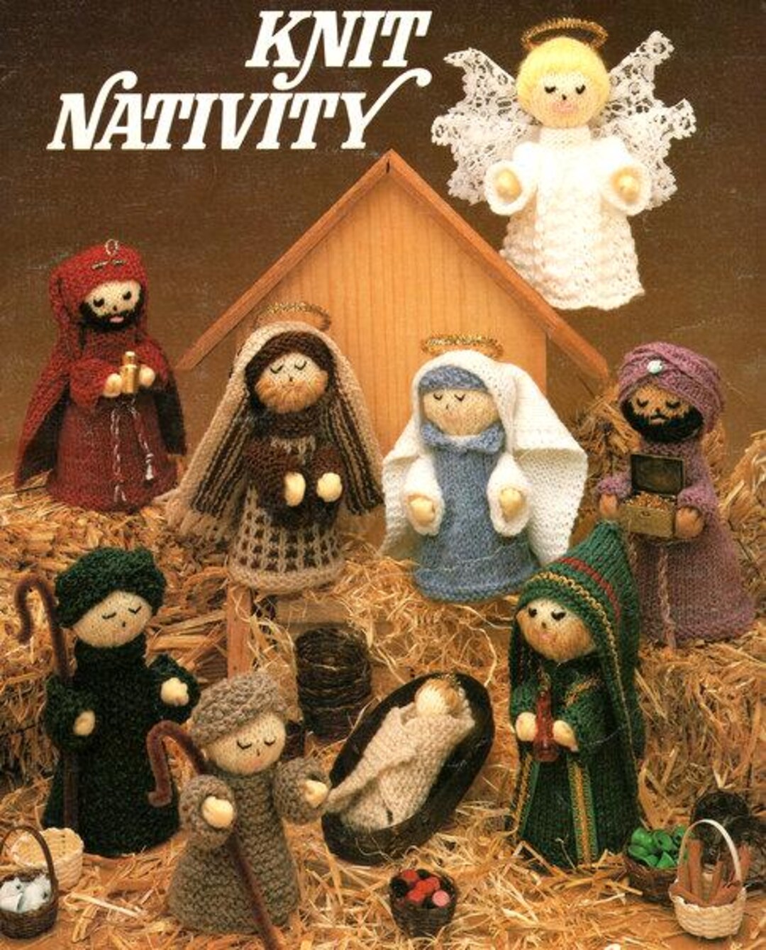 Nativity Set Knitting Pattern PDF Instant Download - Etsy