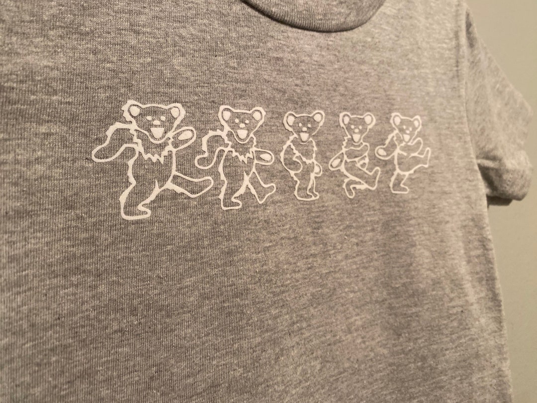 Grateful Dead Inspired Marching Bears Dancing Bears Toddler T-shirt - Etsy