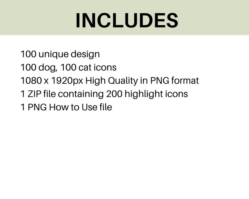 200 Dog&cat Instagram Highlight Covers Daily Pets Cover - Etsy