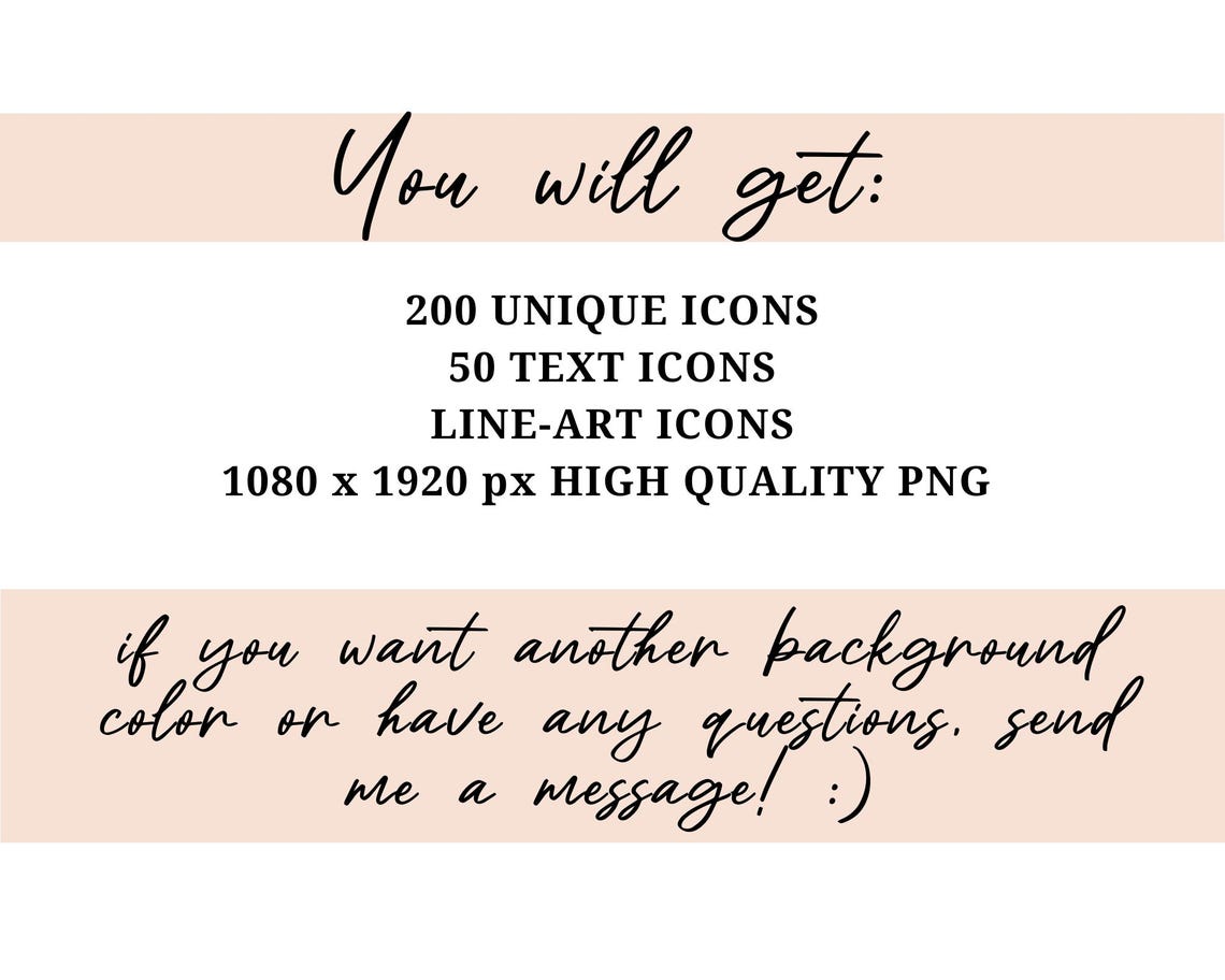 250 Lifestyle Line Art Instagram Highlight Covers, Minimal Instagram ...