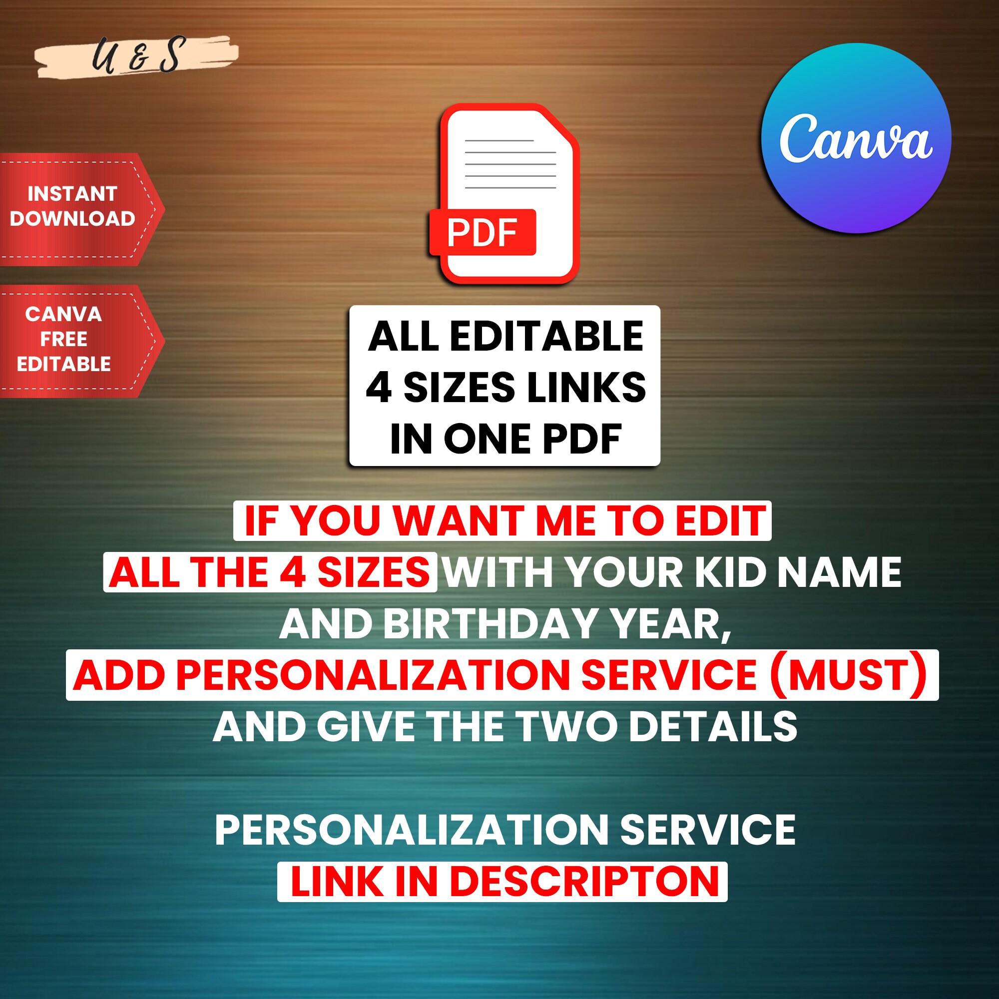 Trending Welcome Sign Editable Template Kids Birthday Canva 2023 ...