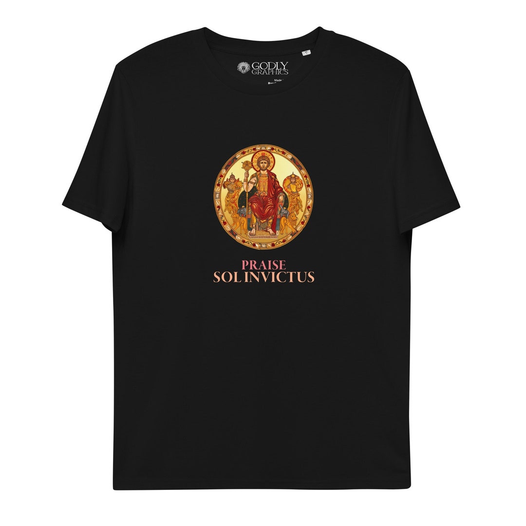 Praise Sol Invictus - Unisex Organic Cotton T-shirt - Etsy