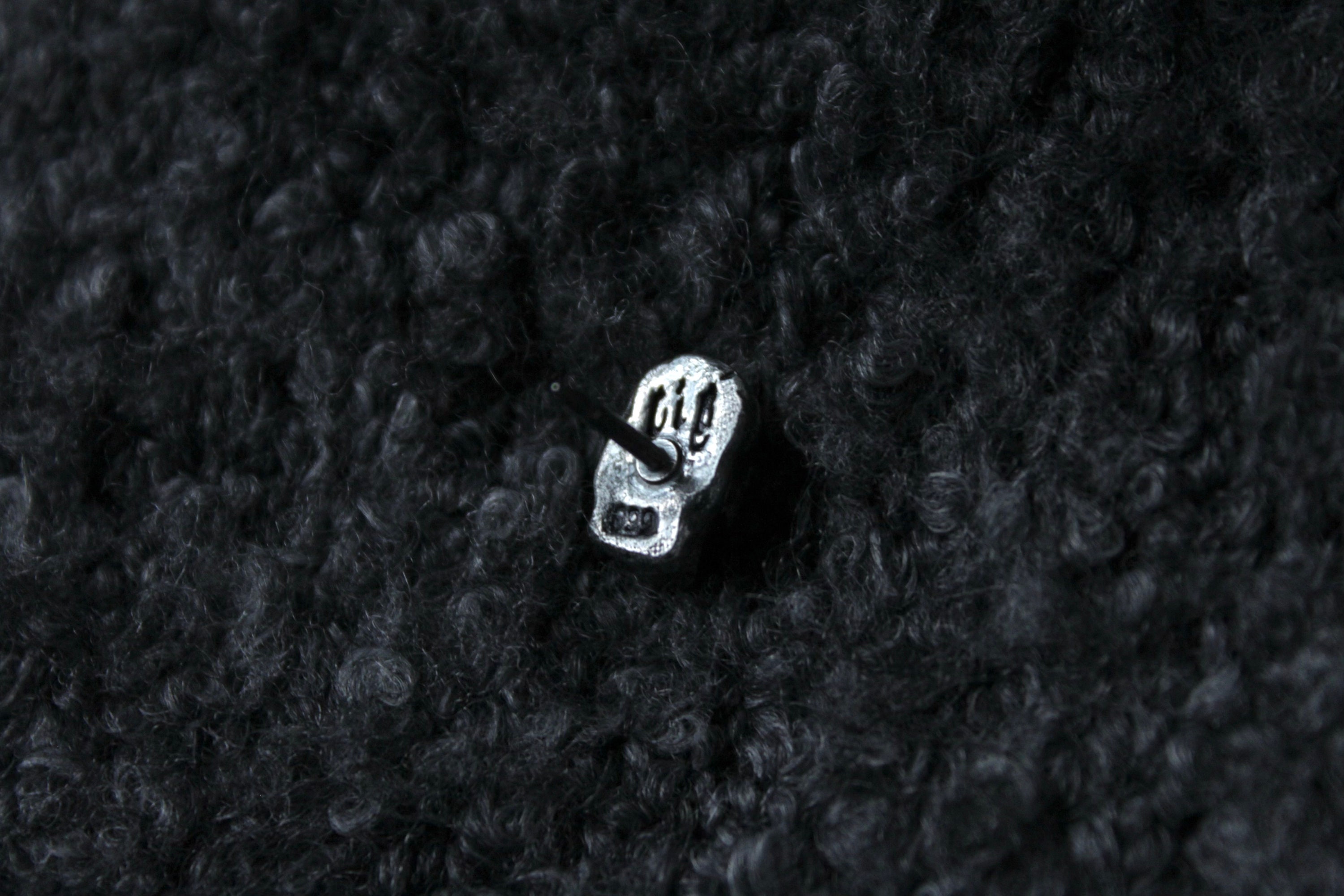 Silver Skull Pin Badge - Etsy