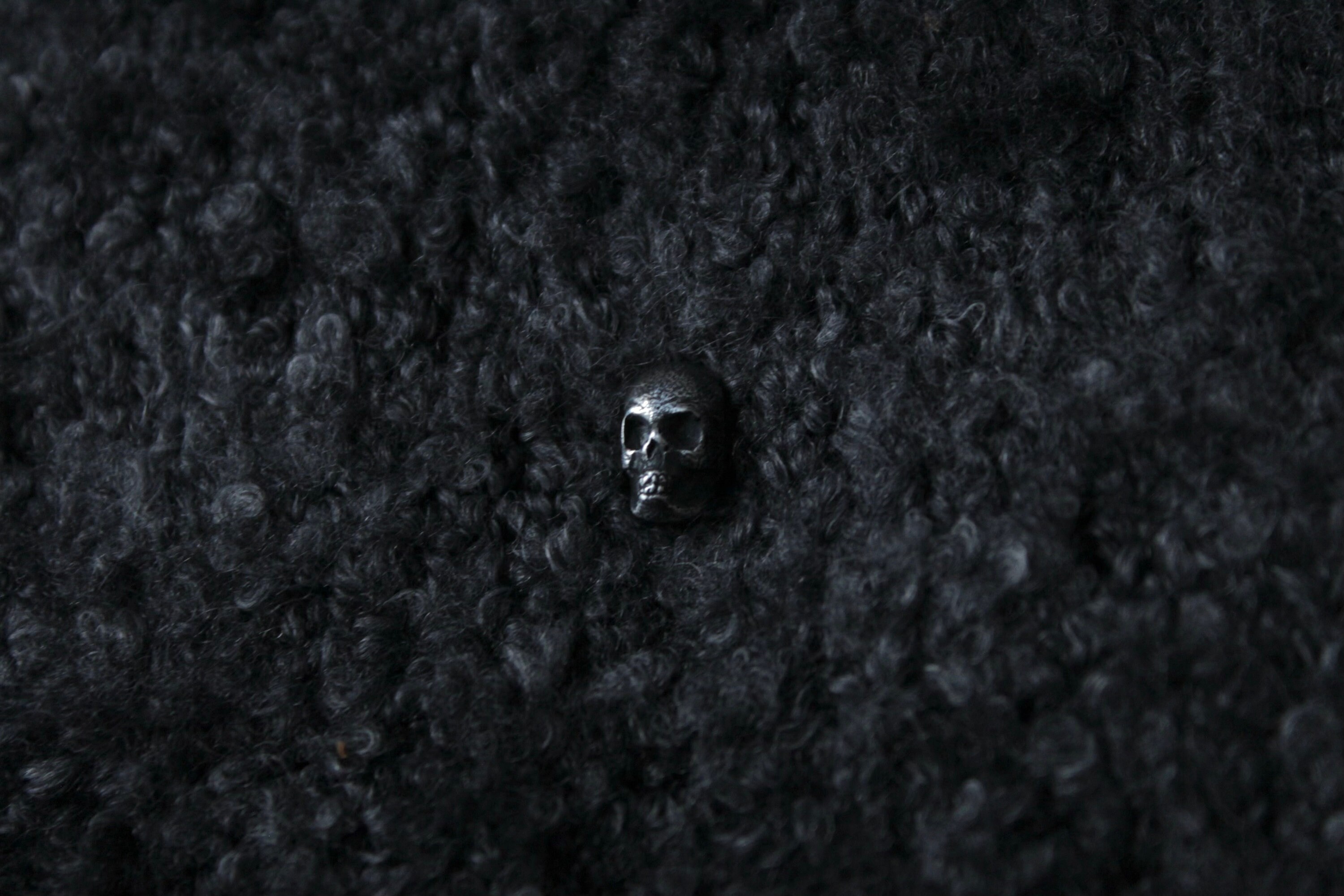 Silver Skull Pin Badge - Etsy