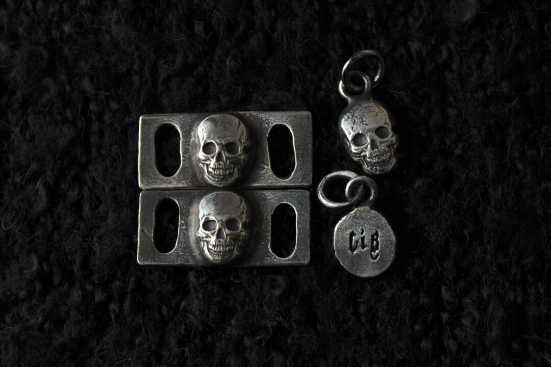 The Clad in Black Silver Shoe Lace Buckle Bundle - Etsy