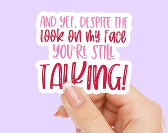 Walkie Talkie Walking and Talking Sticker - Etsy