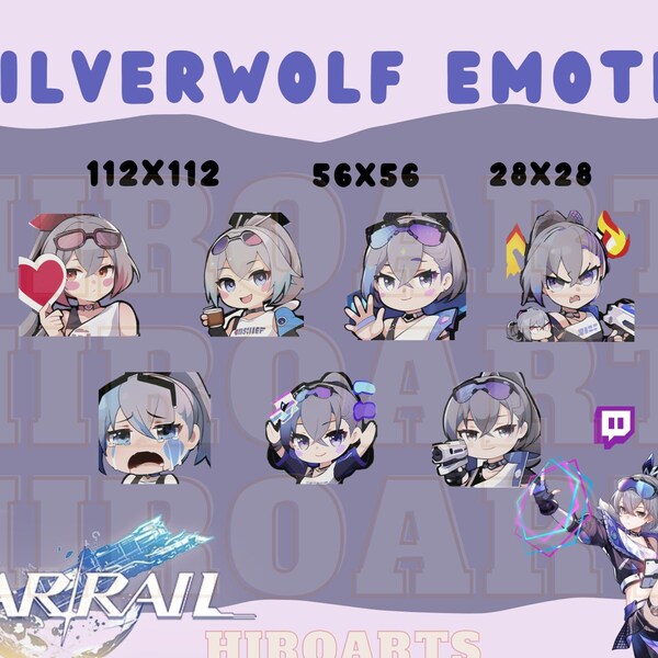 Honkai star rail kafka emotes - Etsy Polska