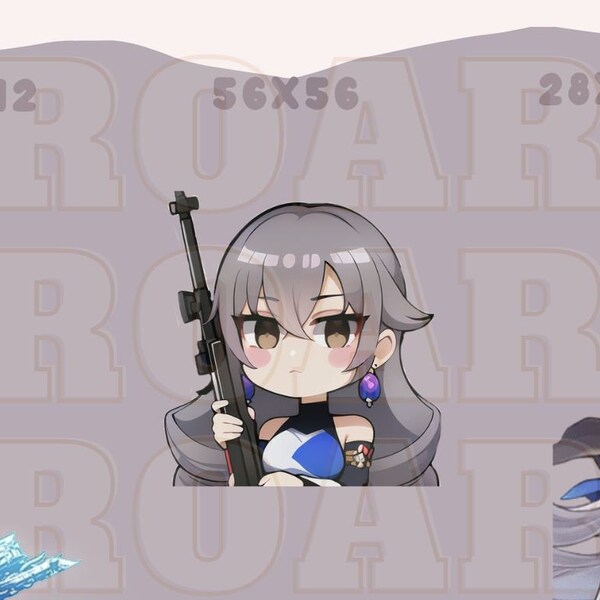 Honkai star rail bronya emote - Etsy.de