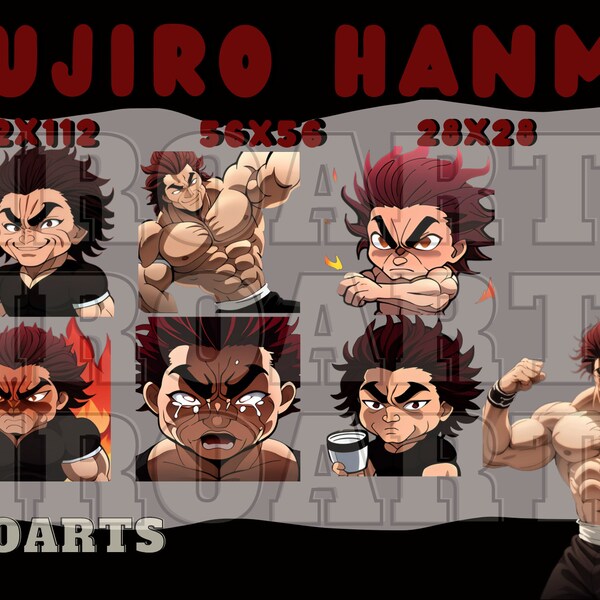 Jujutsu kaisen toji emotes - Etsy.de