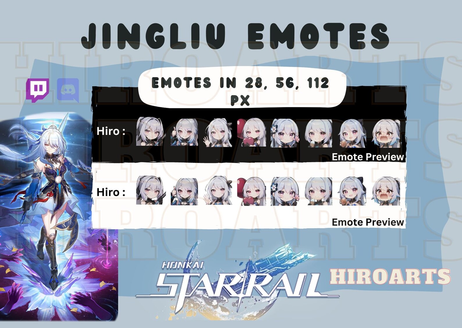 Honkai Star Rail Jingliu Emote Package Honkai Star Rail - Etsy New Zealand
