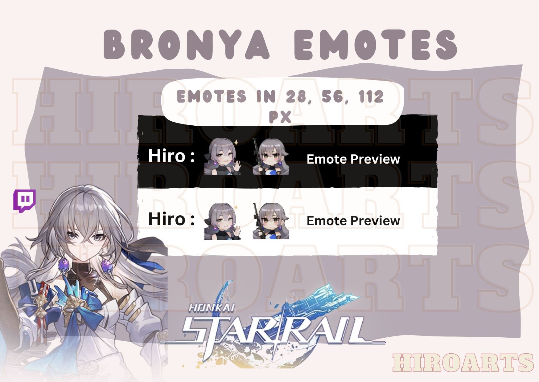 Honkai Star Rail Bronya Hi Emote Honkai Star Rail Bronya - Etsy UK