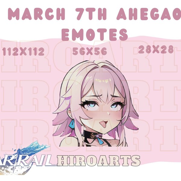 March 7th Stair Rail Emote - Etsy