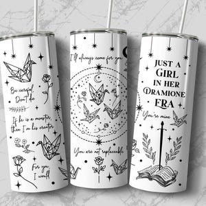 Dramione Era SVG PNG Fanfiction Wizard Fantasy A03 20oz Straight Full ...