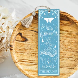 Bookish Printable Bookmarks, Spicy Trigger Warning Dark Romance Club ...