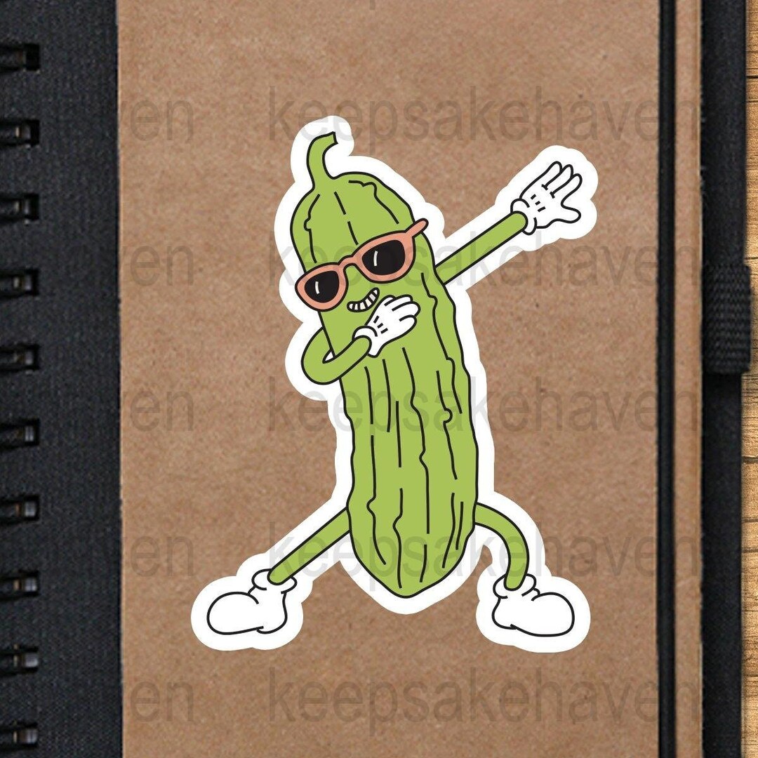 Pickle Dabbing Dance Retro Style Sublimation DTF, DTG PNG for Vinyl ...