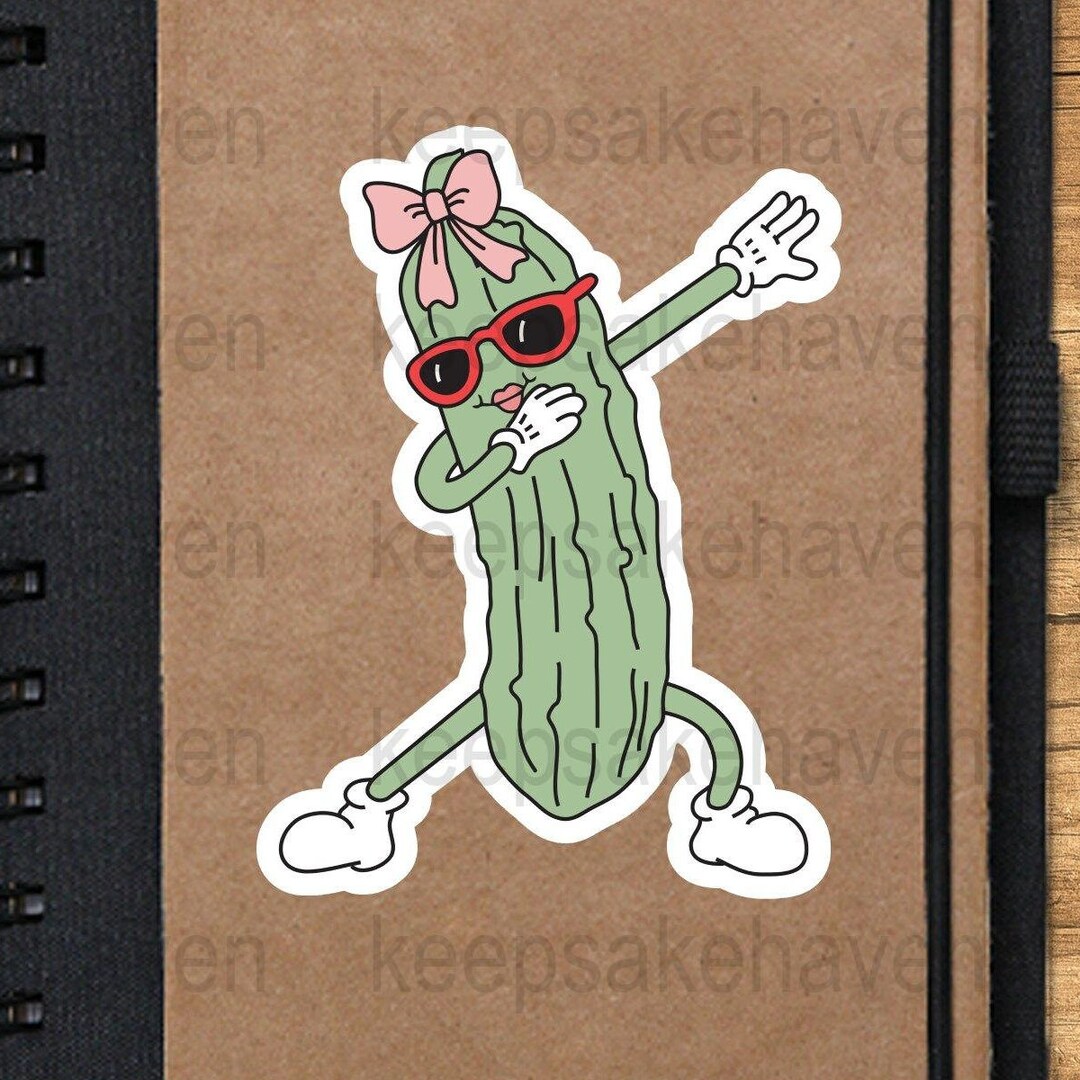 Pickle Dabbing Dance Coquette Retro Sublimation DTF, DTG PNG for Vinyl ...