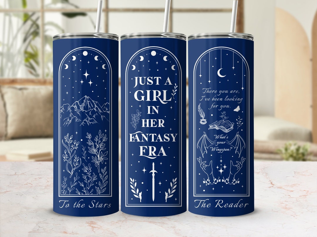 In My Fantasy Era Fairy Tale Romantasy Reader Celestial 20 Unzen Skinny ...