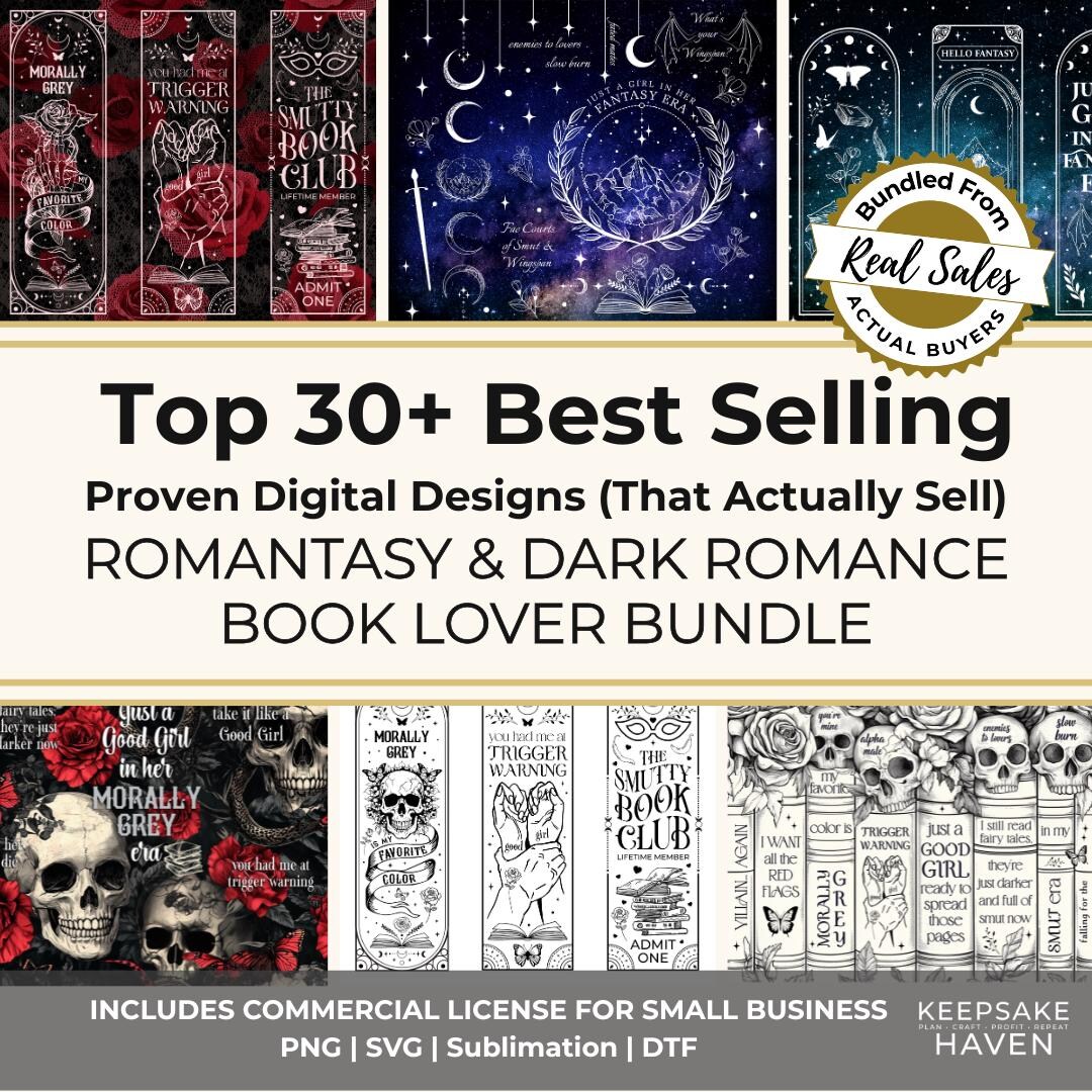 30 Best Seller Dark Romance Romantasy Reader Bundle Book Box Designs ...