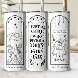 Fae Romance Fantasy Dirty Fairy Tale Reader Celestial 20oz Tumbler PNG ...