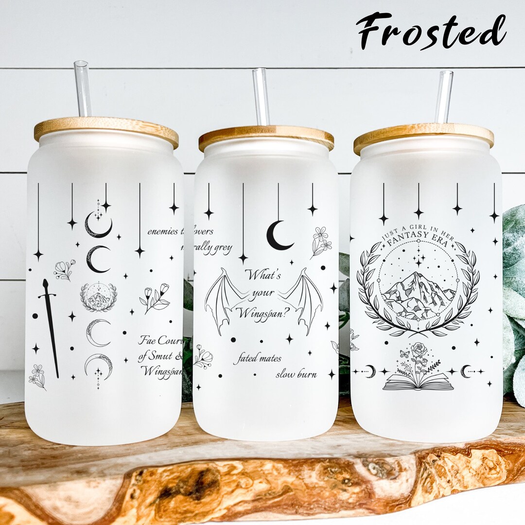 In Her Fantasy Era Romantasy Girlie Smut Book Reader 16oz Glass Libbey ...
