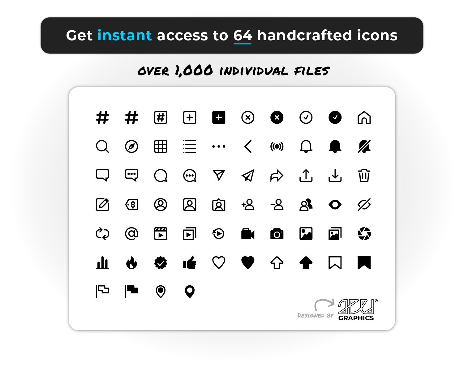 Social Media SVG Files, Icons for Designers and Creators, Create Custom ...