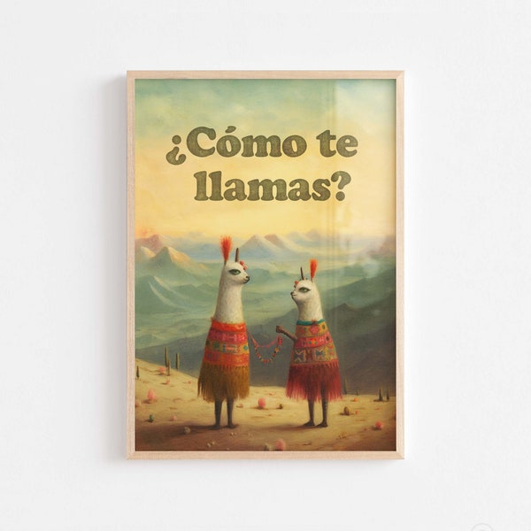 Como Te Llama - Etsy