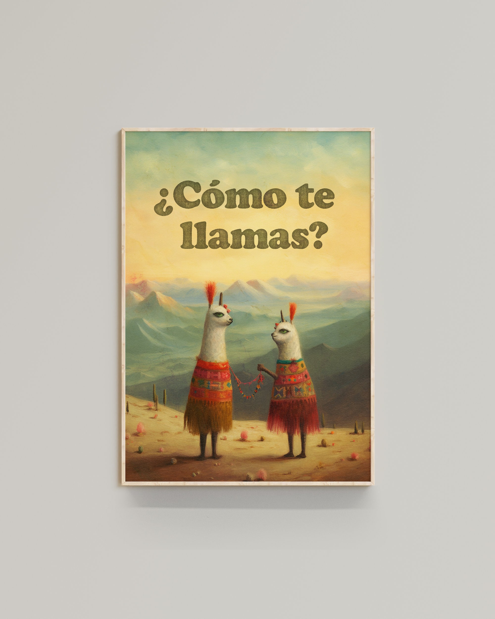 Como Te Llamas Poster