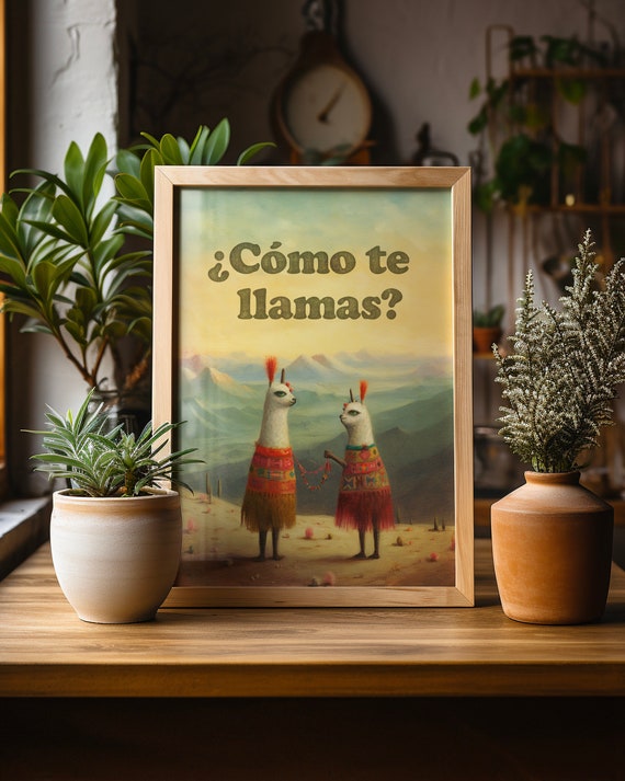 Como Te Llamas Poster